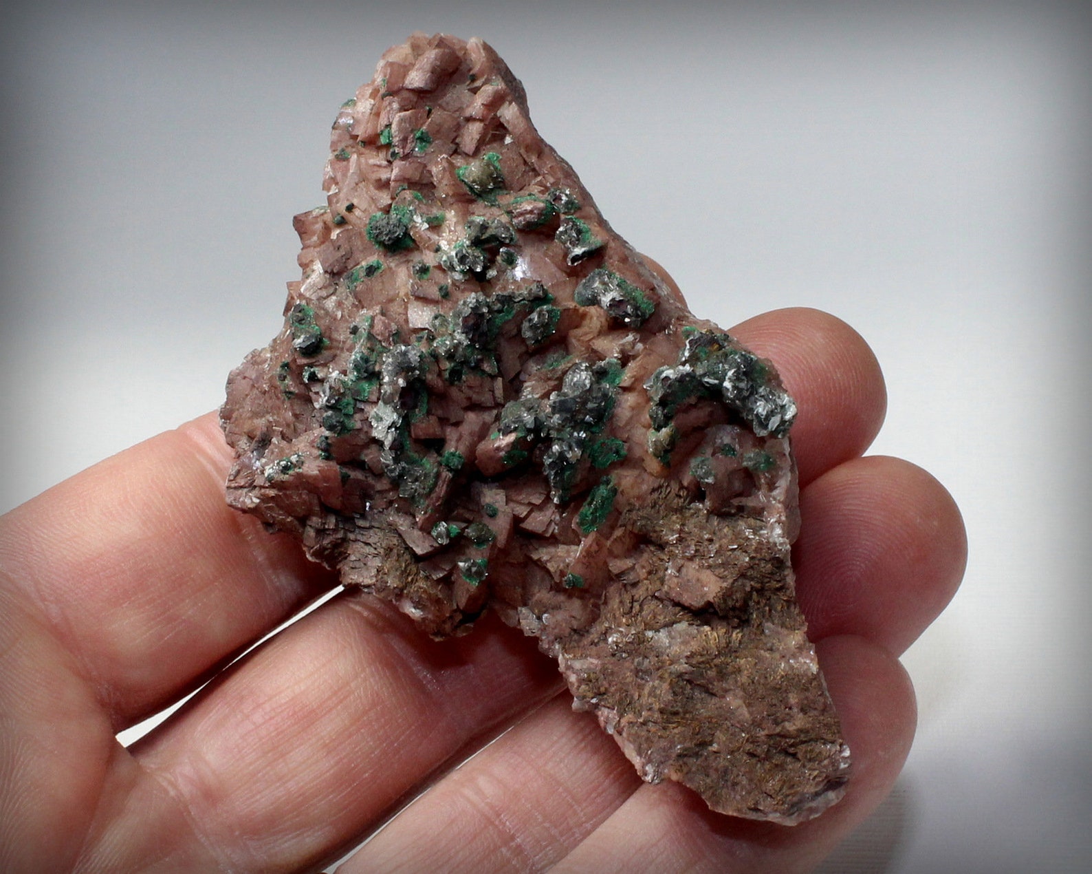 Display Specimen of Red Ferroan Dolomite Crystals With - Etsy