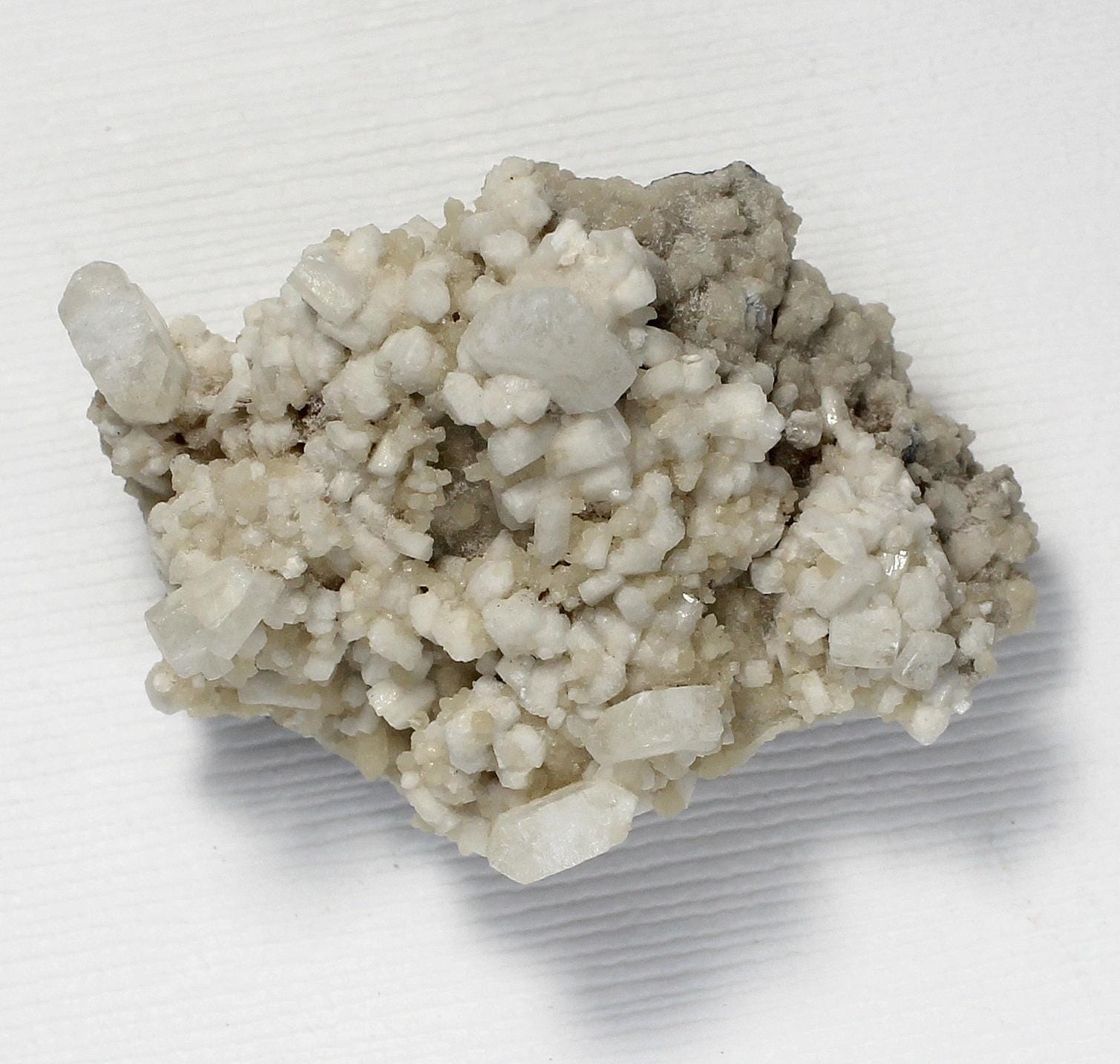 White Celestite celestine, From Lime City, OHIO Fluorescent ...