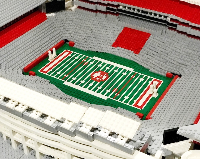 Alabama's Bryant-denny Stadium, Brick Model - Etsy