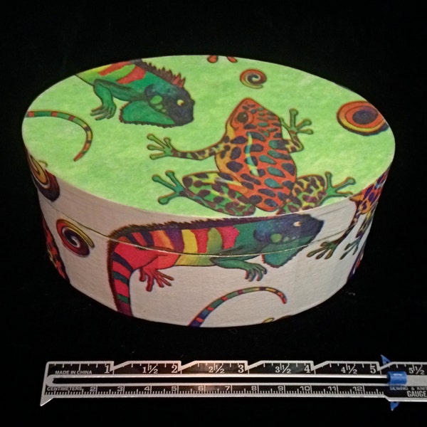 Painted Lizards - Etsy