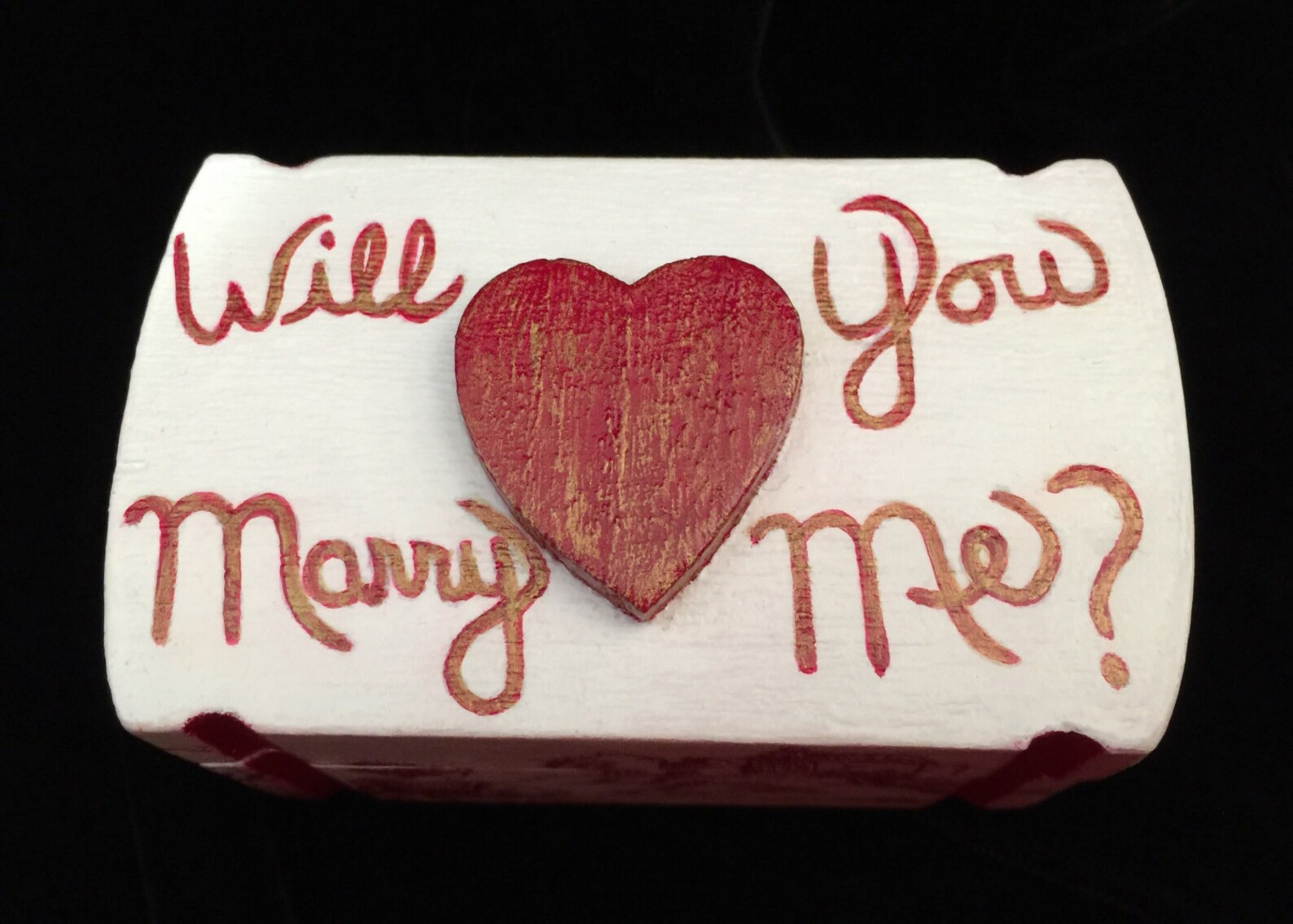 Marriage Proposal Ring Presentation Box - Etsy