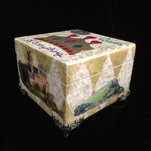 Queen of Everything, Decoupaged and Handpainted Jewelry Box - Etsy