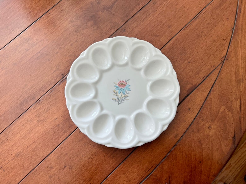 Vintage Deviled Egg Plate - Etsy