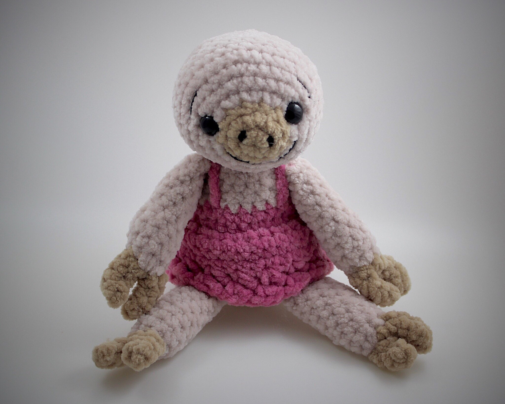 Sloth Crochet Pattern PDF File Amigurumi Pattern Sloth Plushie - Etsy