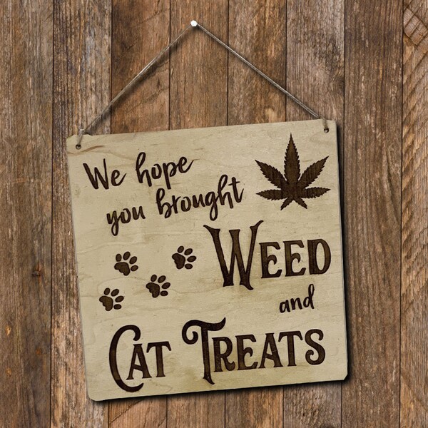 Weed Sign - Etsy