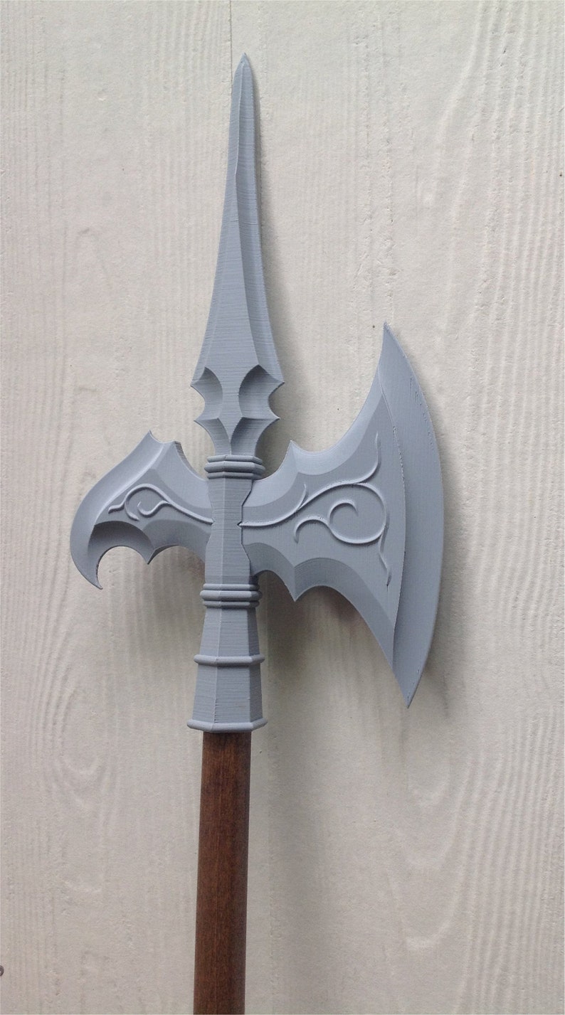 Medieval Halberd STL Files for 3D Printing - Etsy