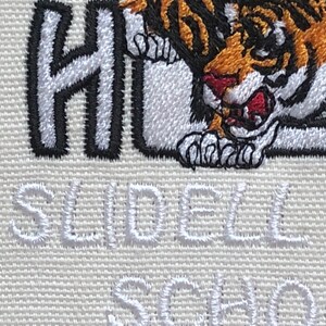 Slidell High School Uniform Logo Slidell LA Machine Embroidery Digital ...