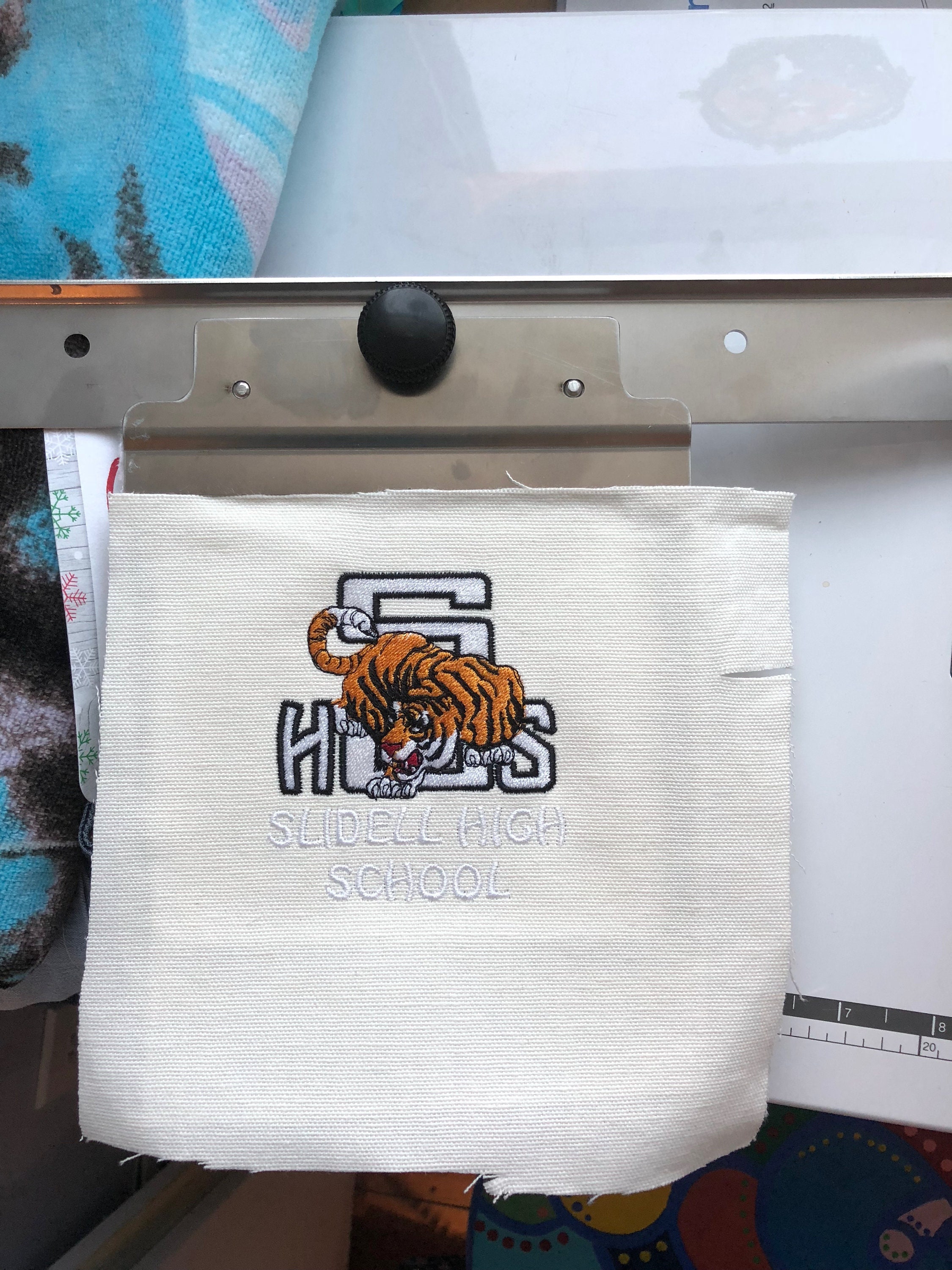 Slidell High School Uniform Logo Slidell LA Machine Embroidery - Etsy