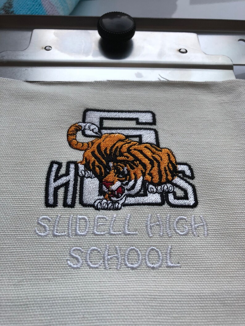 Slidell High School Uniform Logo Slidell LA Machine Embroidery Digital ...