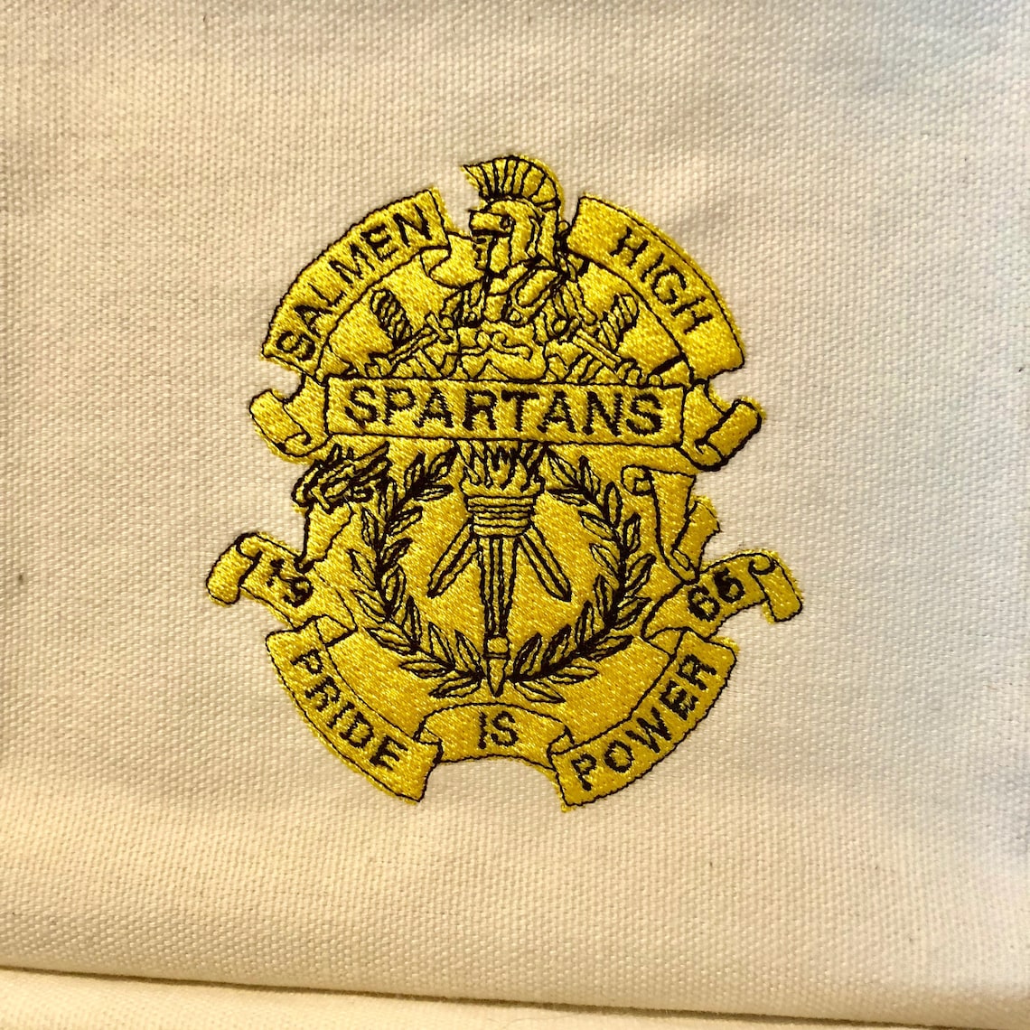 Salmen High School Uniform Logo Slidell LA Machine Embroidery Digital ...