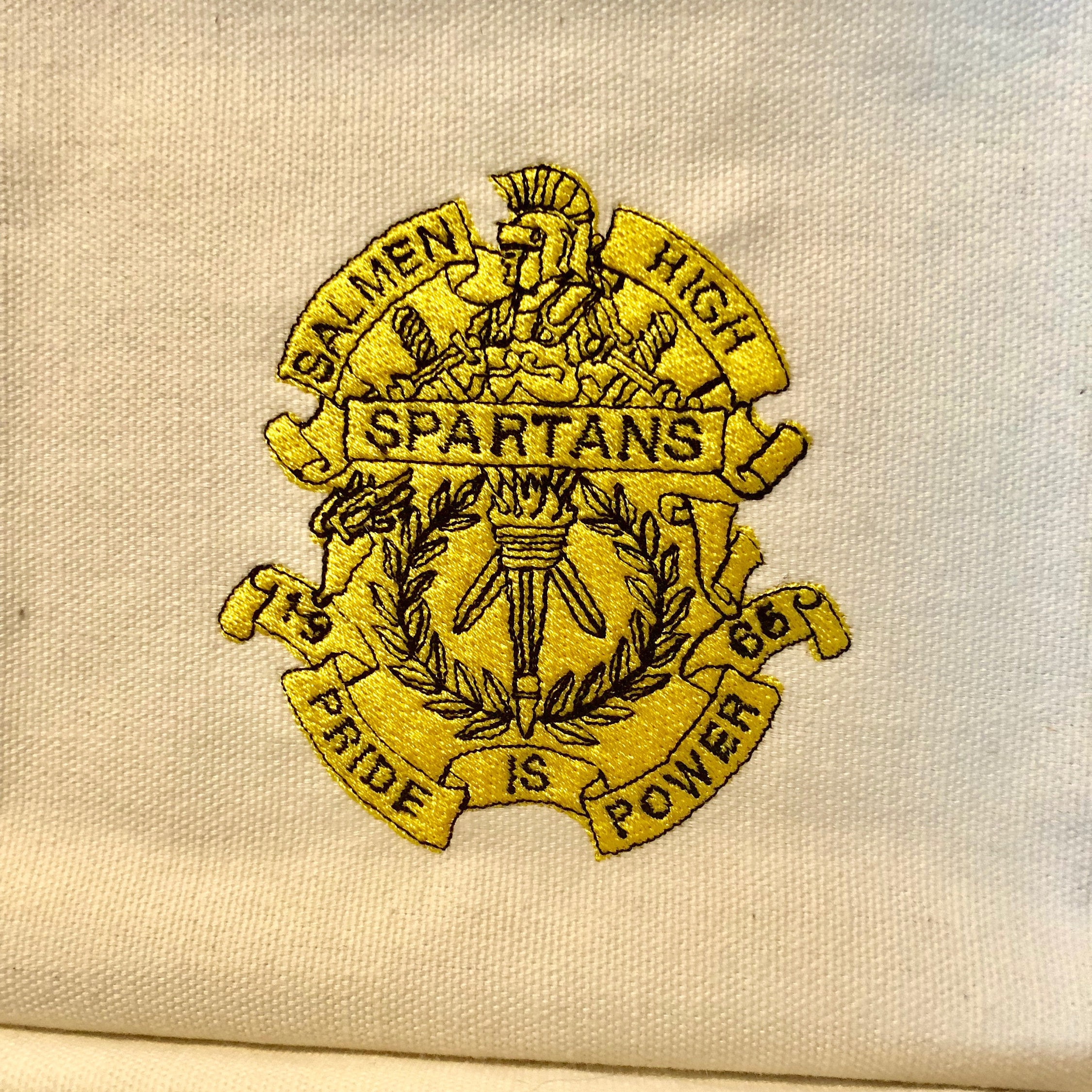 Salmen High School Uniform Logo Slidell LA Machine Bordado Digital ...