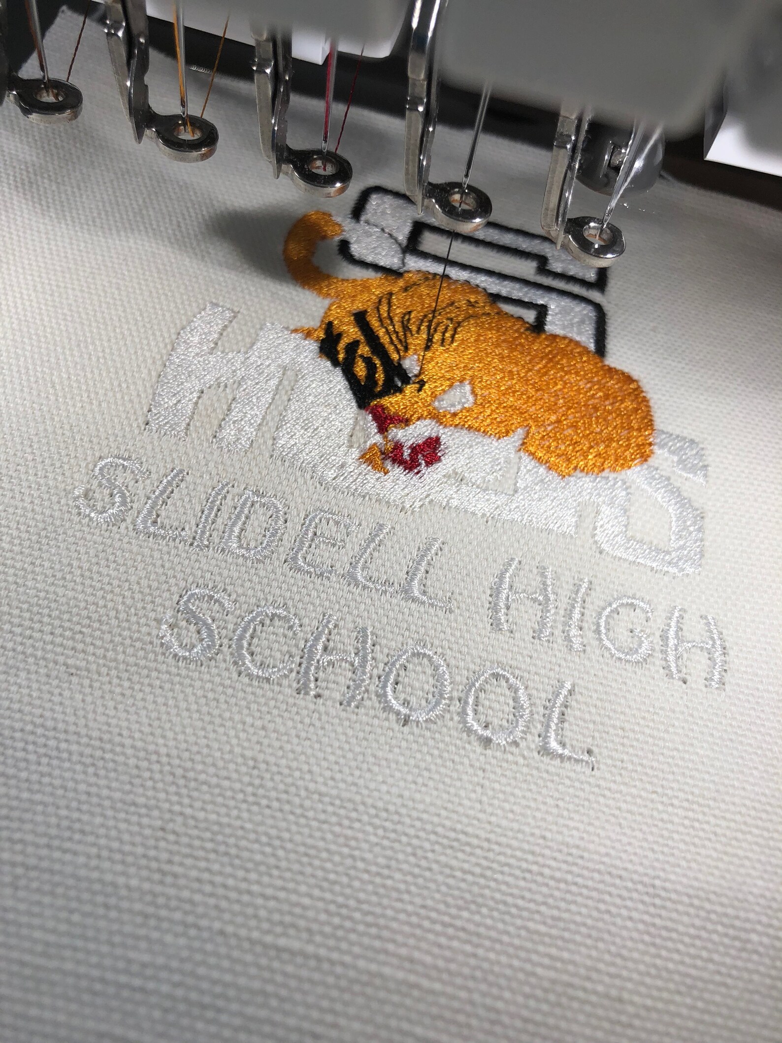 Slidell High School Uniform Logo Slidell LA Machine Embroidery Digital ...