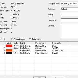 Slidell High School Uniform Logo Slidell LA Machine Embroidery Digital ...