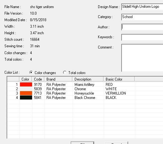 Slidell High School Uniform Logo Slidell LA Machine Embroidery - Etsy