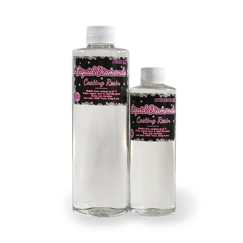 Liquid Diamonds Casting Resin: Bubble-free, Super Clear Epoxy - Etsy