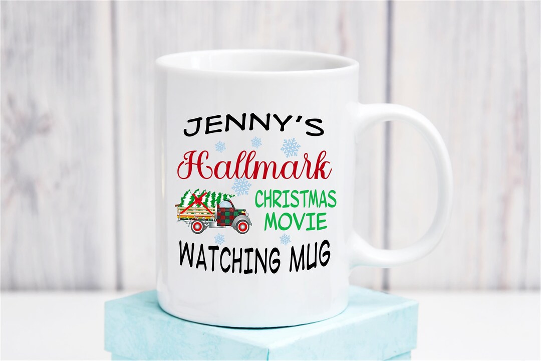 Personalized Hallmark Movie Watching Mug Christmas Coffee Mug 11 Oz 15 ...