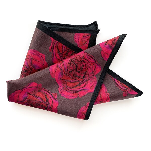 Pink Pocket Square - Etsy