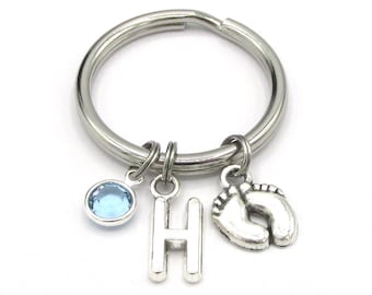 Baby Feet Keychain | Etsy