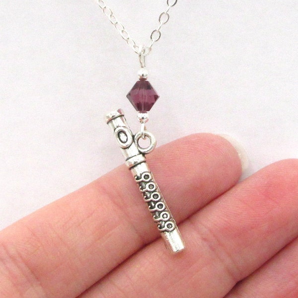 Flute Necklace - Etsy