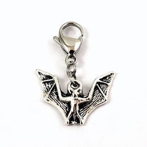 Bat Zipper Pull, Bat Pull, Bat Bag Charm, Bat Accessories, Bat Gift ...