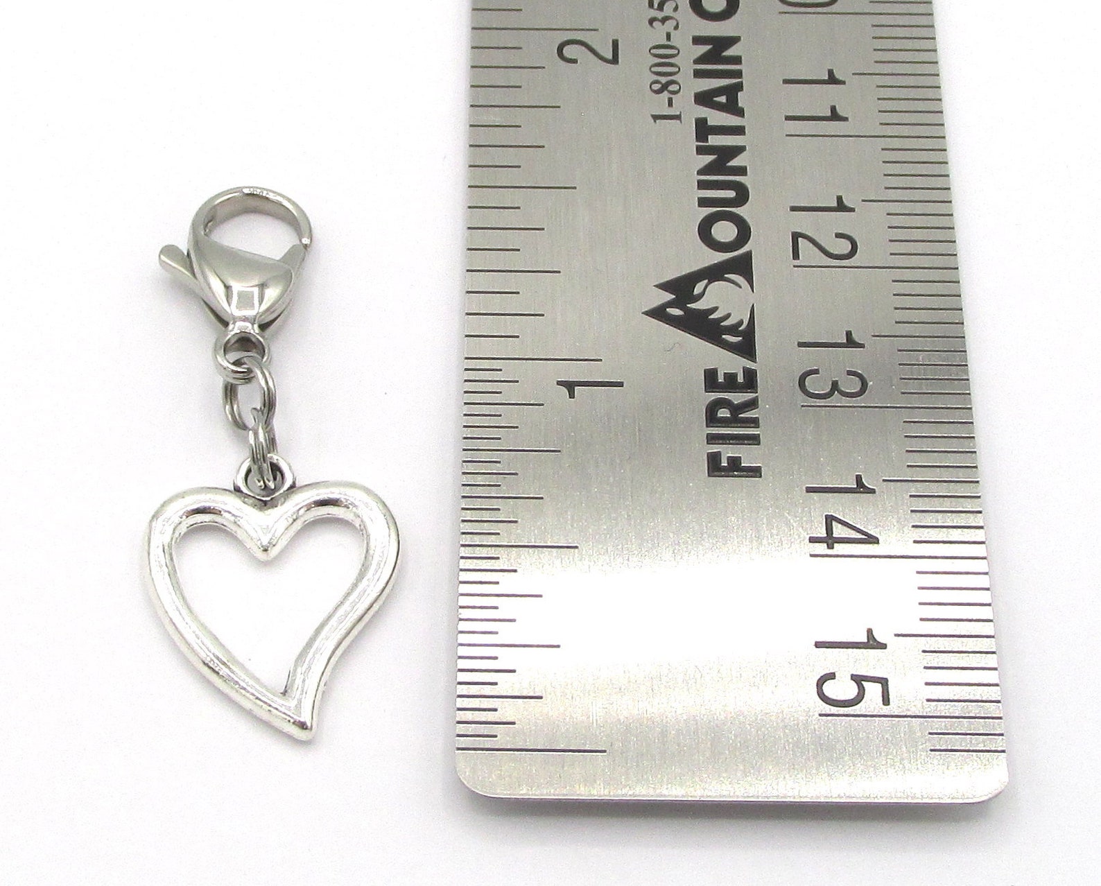 Heart Zipper Pull Heart Pull Heart Gift Heart Lobster Claw - Etsy