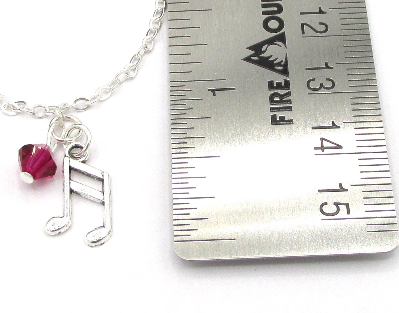 Music Note Bracelet Choose a Birthstone Music Note Jewelry - Etsy