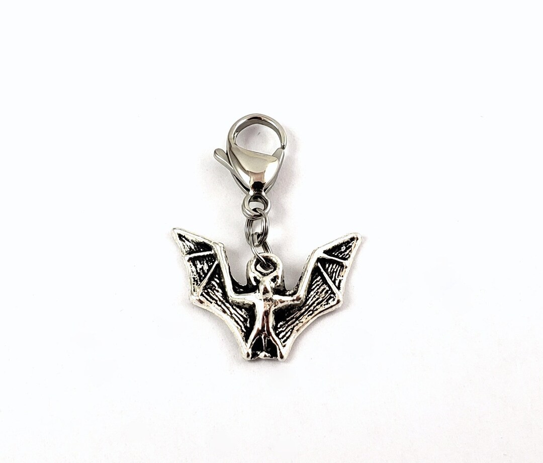 Bat Zipper Pull, Bat Pull, Bat Bag Charm, Bat Accessories, Bat Gift ...