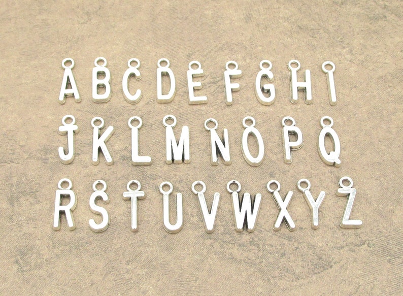 Initial Zipper Pull- Choose a Letter, Letter Zipper Pull, Letter Zipper ...