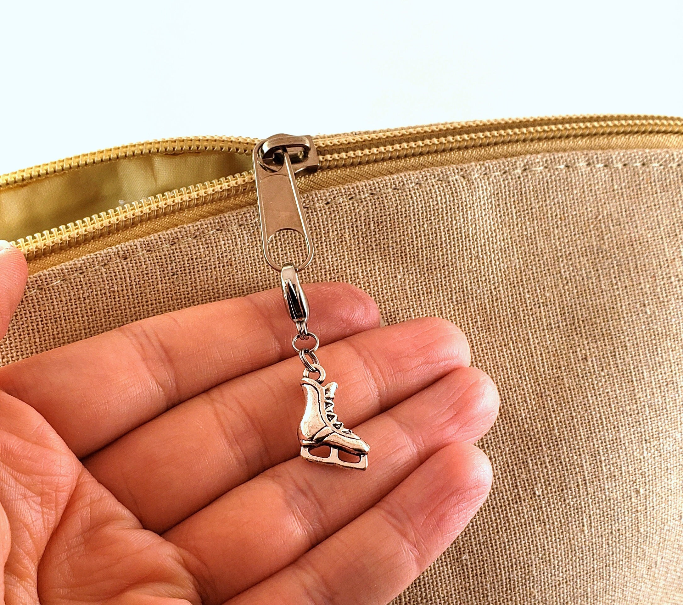Ice Skate Zipper Pull Skating Zipper Pull Ice Skate Gift - Etsy