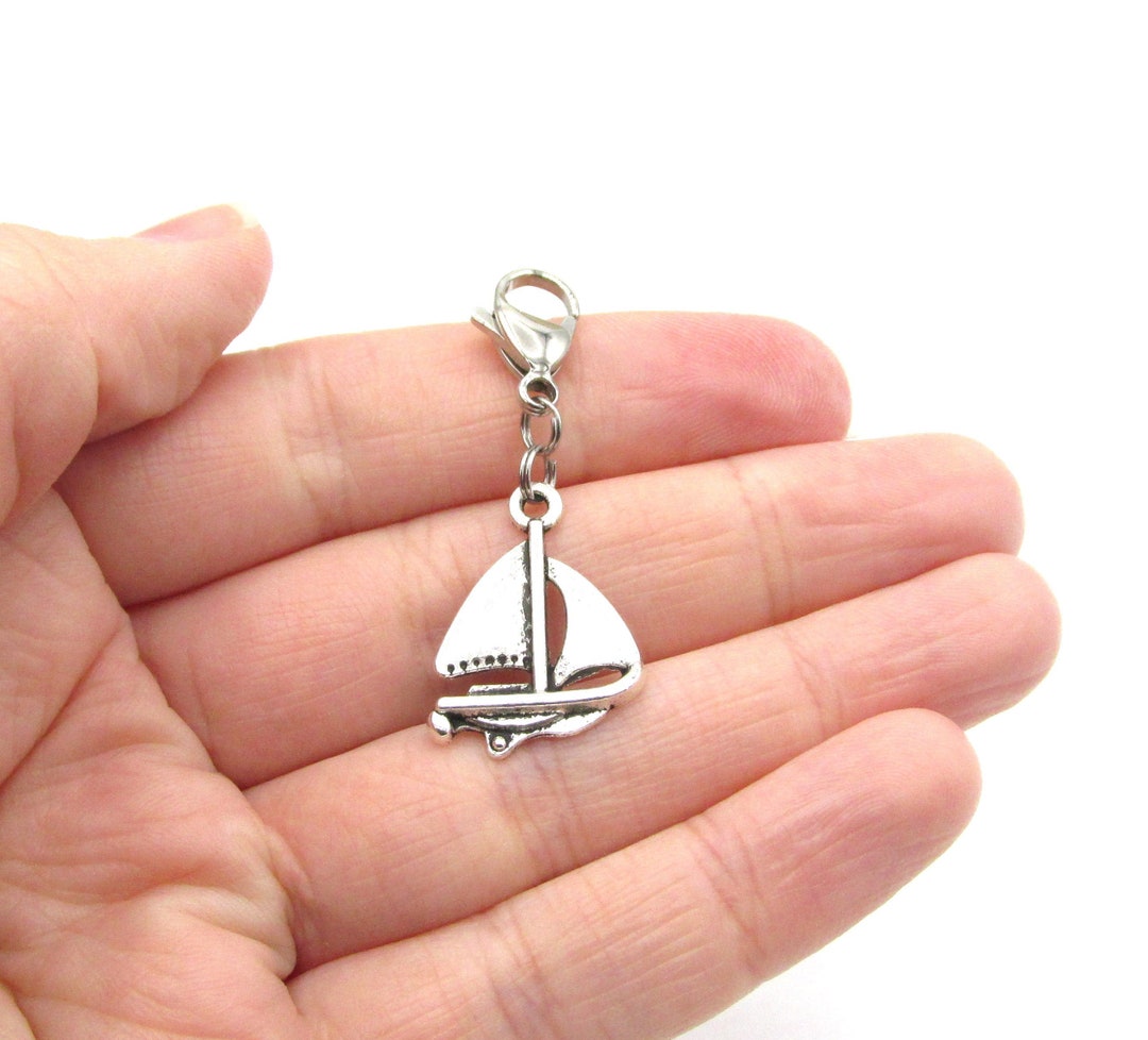 Sailboat Zipper Pull, Boat Zipper Pull, Sailing Zipper Pull, Boat Purse ...