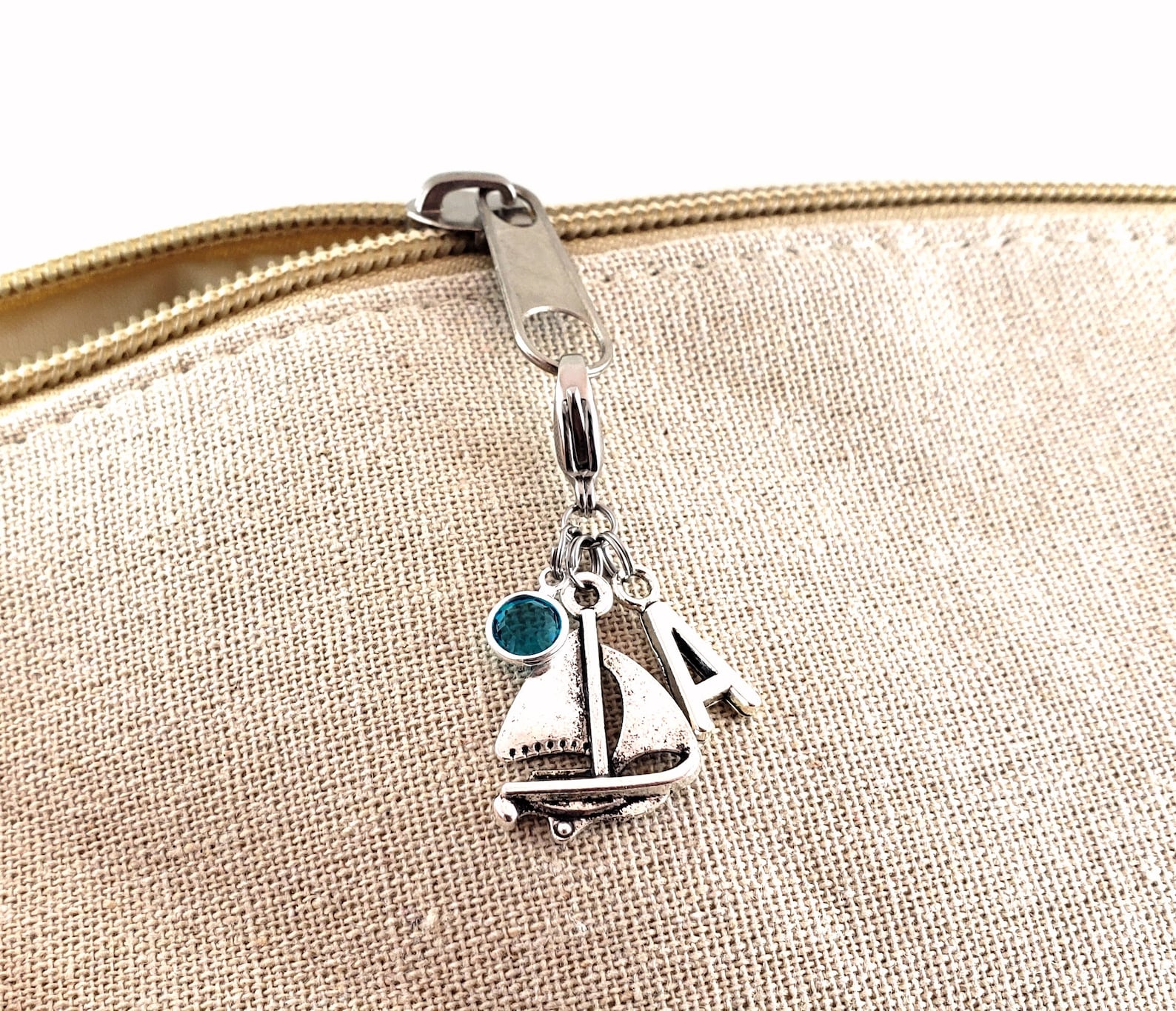 Sailboat Zipper Pull, Sailboat Pull, Boat Accessories, Sailboat Gift ...