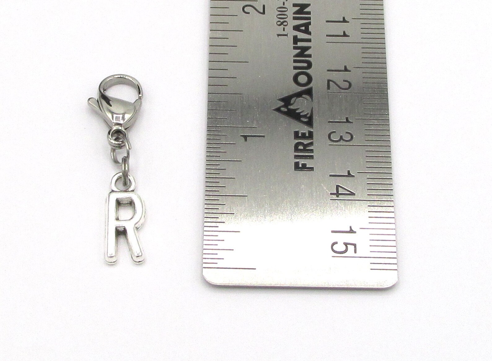 Initial Zipper Pull- Choose a Letter, Letter Zipper Pull, Letter Zipper ...