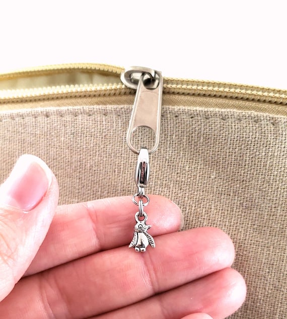 TINY Penguin Zipper Pull Penguin Pull Penguin Gift Penguin | Etsy