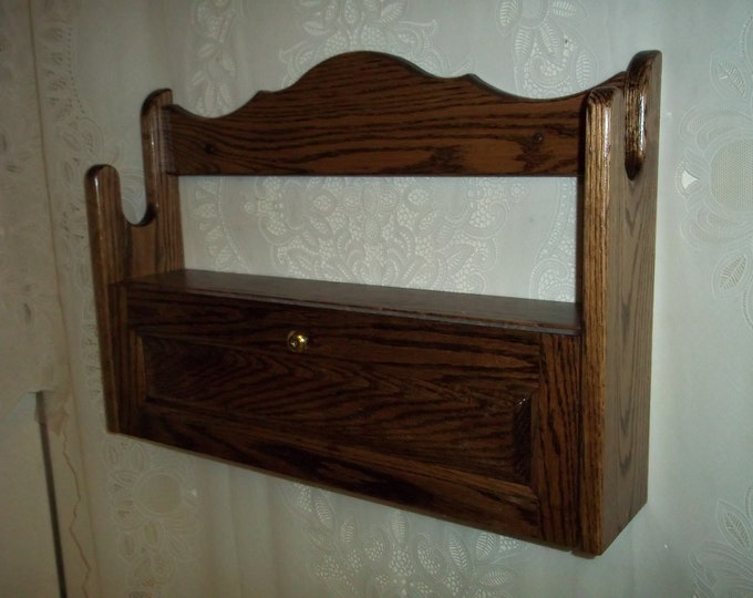 1 Gun Rack With Locking Storage Compartment Walnut Finish - Etsy
