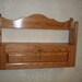 1 Gun Rack With Locking Storage Compartment Golden Oak Finish - Etsy