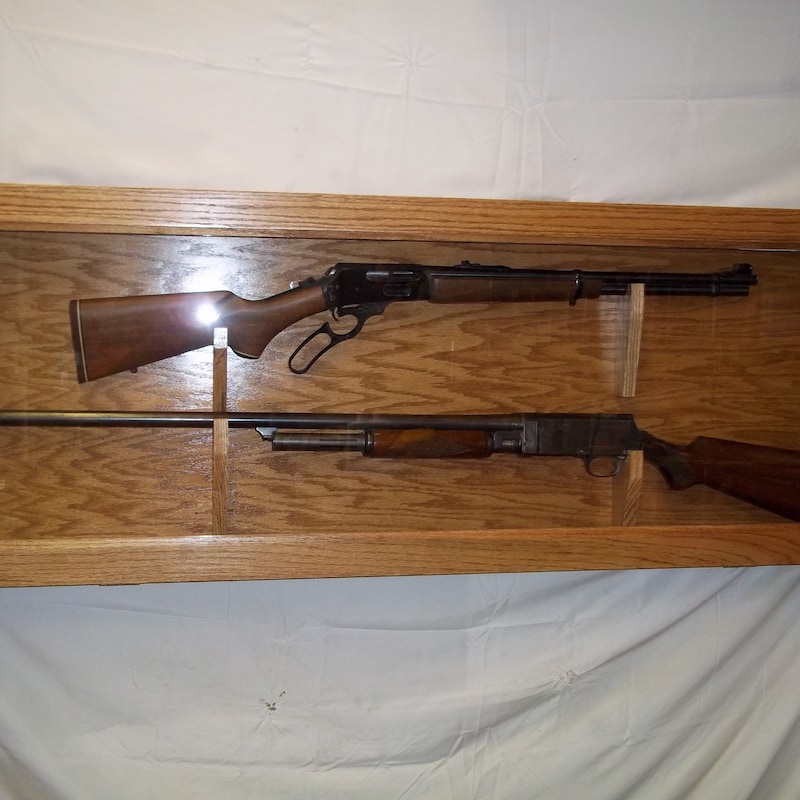 Rifle Display Case - Etsy