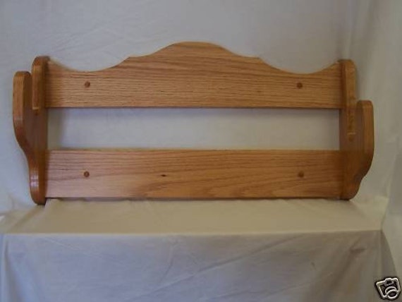 Wooden Gun Rack Single Gun Wall Display Natural Golden - Etsy