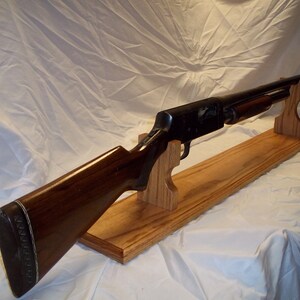 Mantle Style Gun Display Rack for Shotgun - Etsy