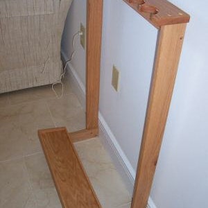 8 Gun Red Oak Display Rack ~ Unfinished, Natural or Walnut Finish - Etsy