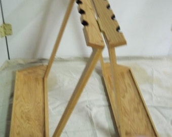 12 Gun Revolving Display Rack Natural or Walnut Finished Red | Etsy