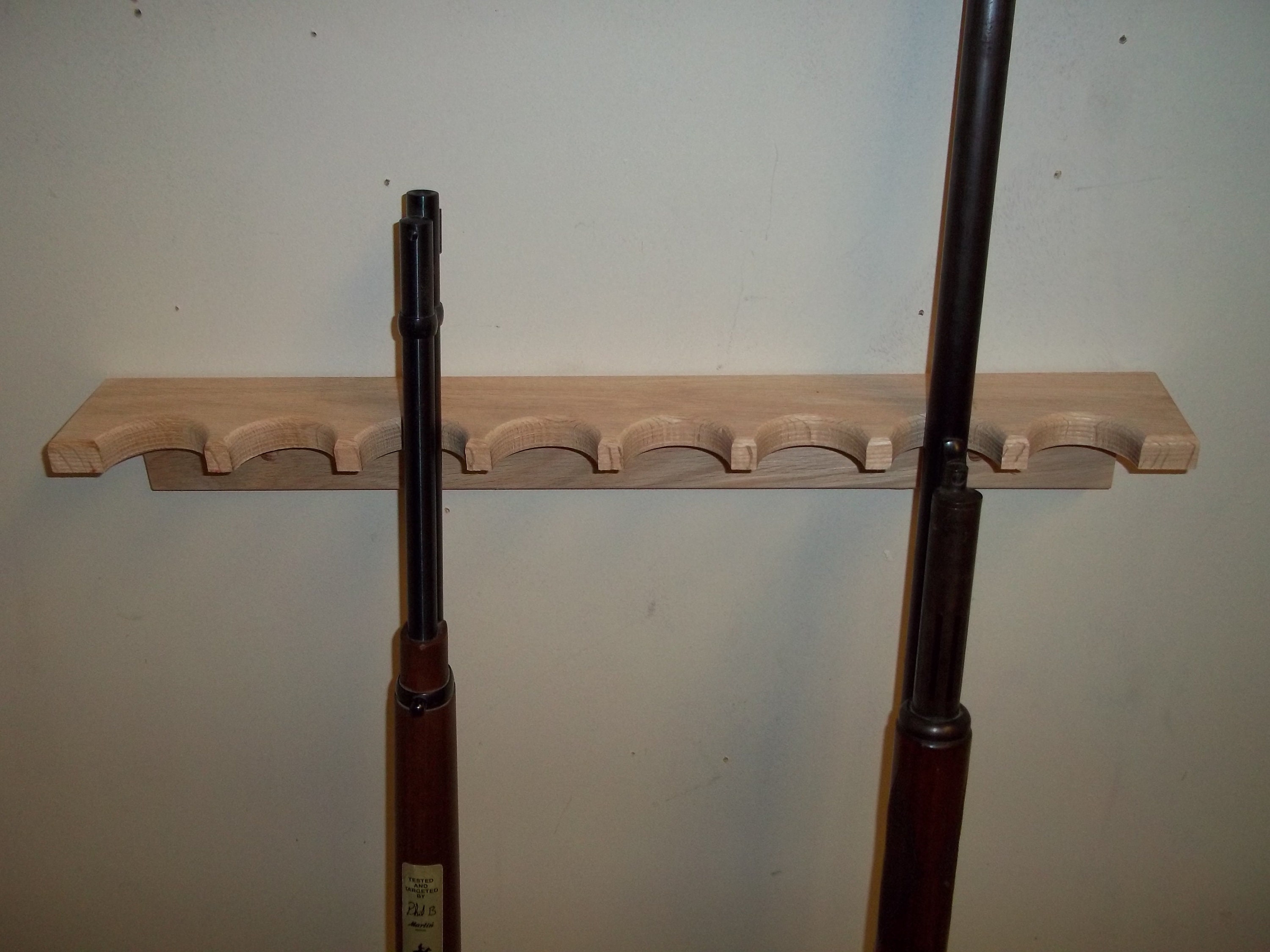 24 Closet Rifle or Gun Rack Unfinished | Etsy