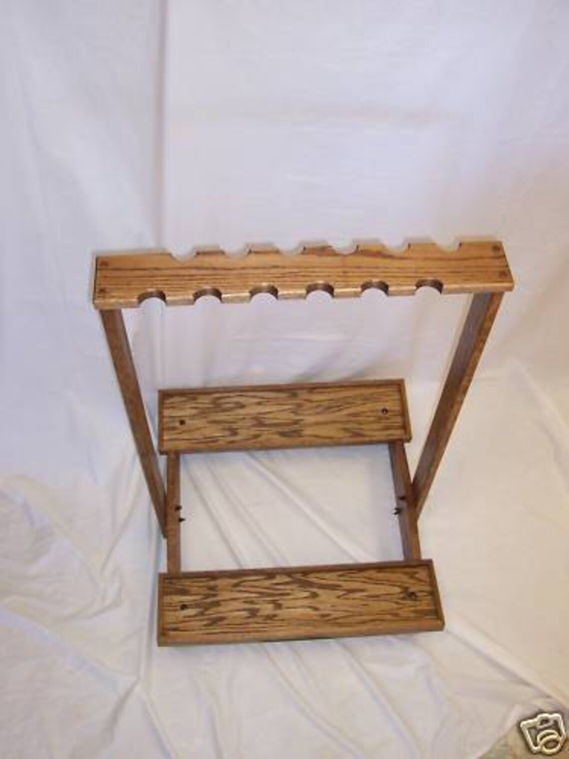 12 Gun Folding Display Rack Walnut Finish - Etsy