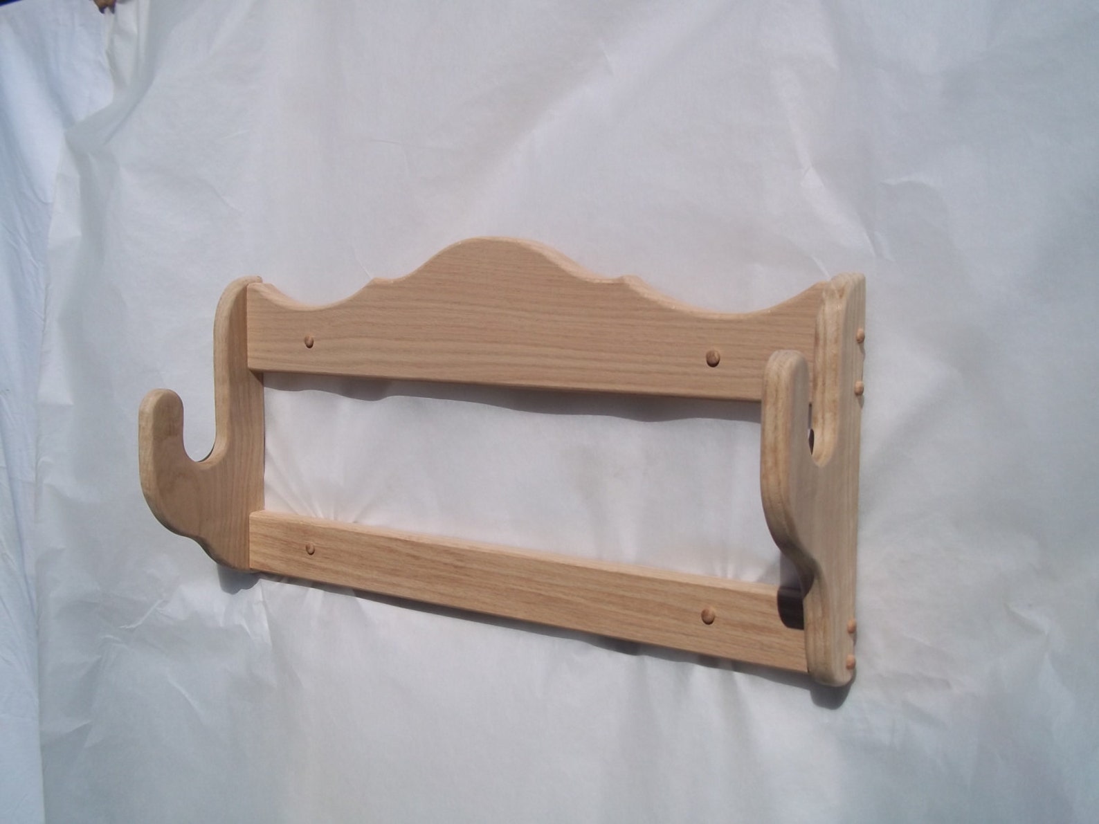 Wooden Gun Rack Single Gun Wall Display Natural Golden | Etsy