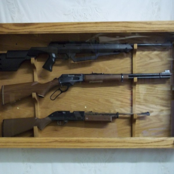 Rifle Display Case - Etsy
