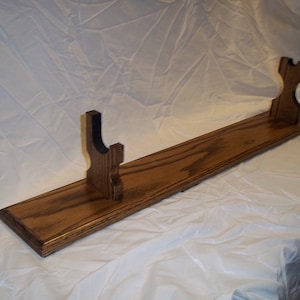 Mantle Style Gun Display Rack for 30-30 or Rifle - Etsy