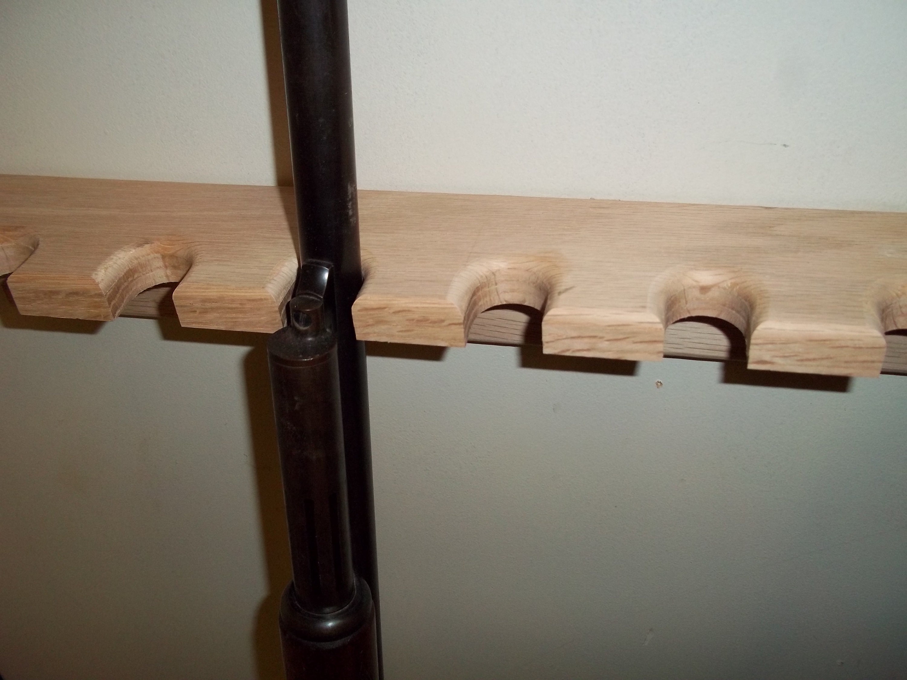 36 Closet Gun Rack Single Barrel Model Unfinished - Etsy