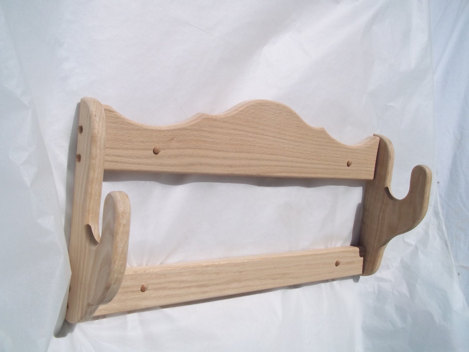 Wooden Gun Rack Single Gun Wall Display Natural Golden - Etsy