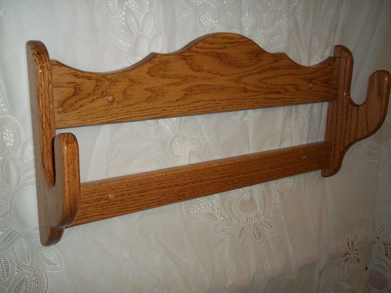 Wooden Gun Rack Single Gun Wall Display Natural Golden - Etsy