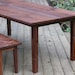 4 Leg Dining Table - Etsy