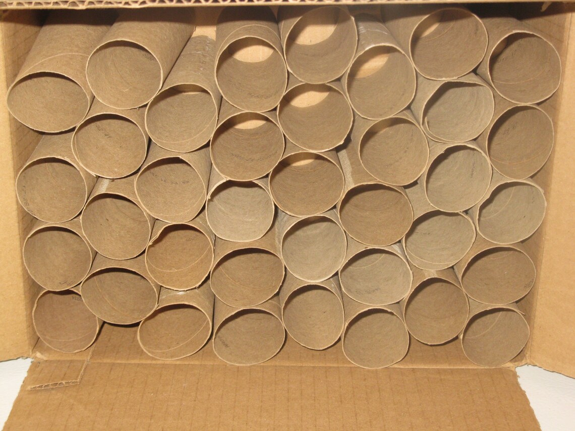 Cardboard Tubes-toilet Tissue Rolls-empty Cardboard Tubes-toilet Paper ...